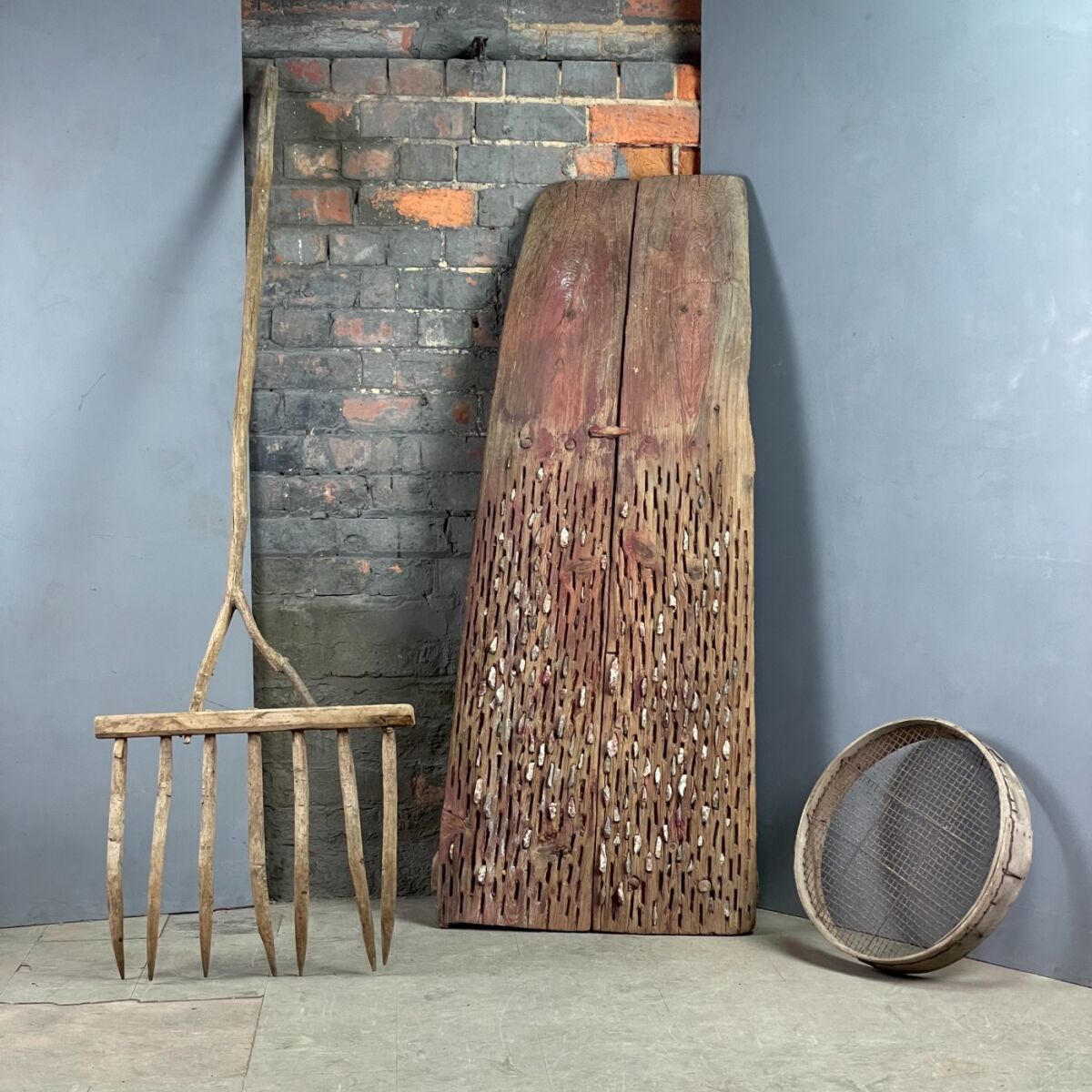 Medieval Crop Harrow Sled - RENTAL ONLY - Brandon Thatchers