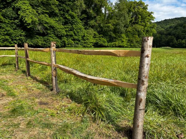 Cleft Split Chestnut Post & Rail Fencing, with 2 or 3 mortice posts ...