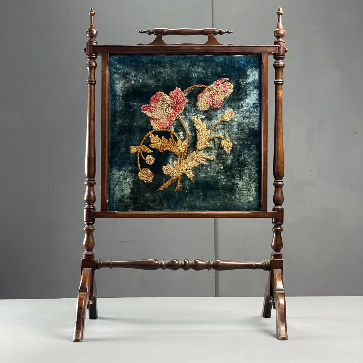 Embroidered Fire Screen - RENTAL ONLY - Brandon Thatchers
