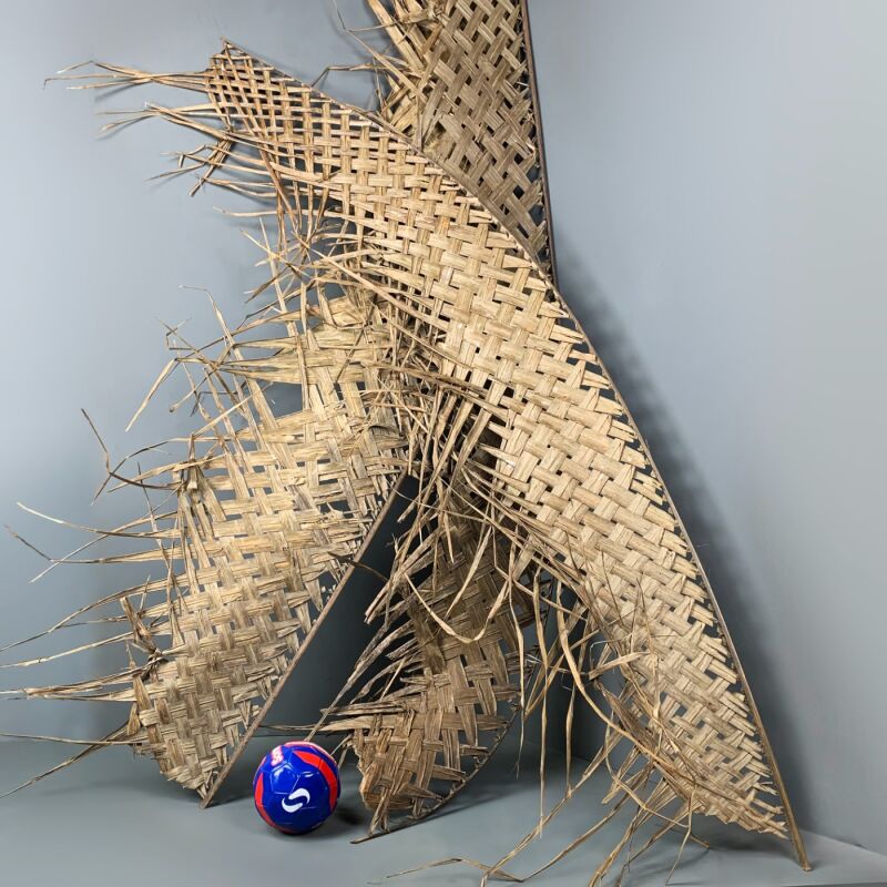 Banana Leaf thatch Tile, approx. 2.7 m long by 50 cm tall