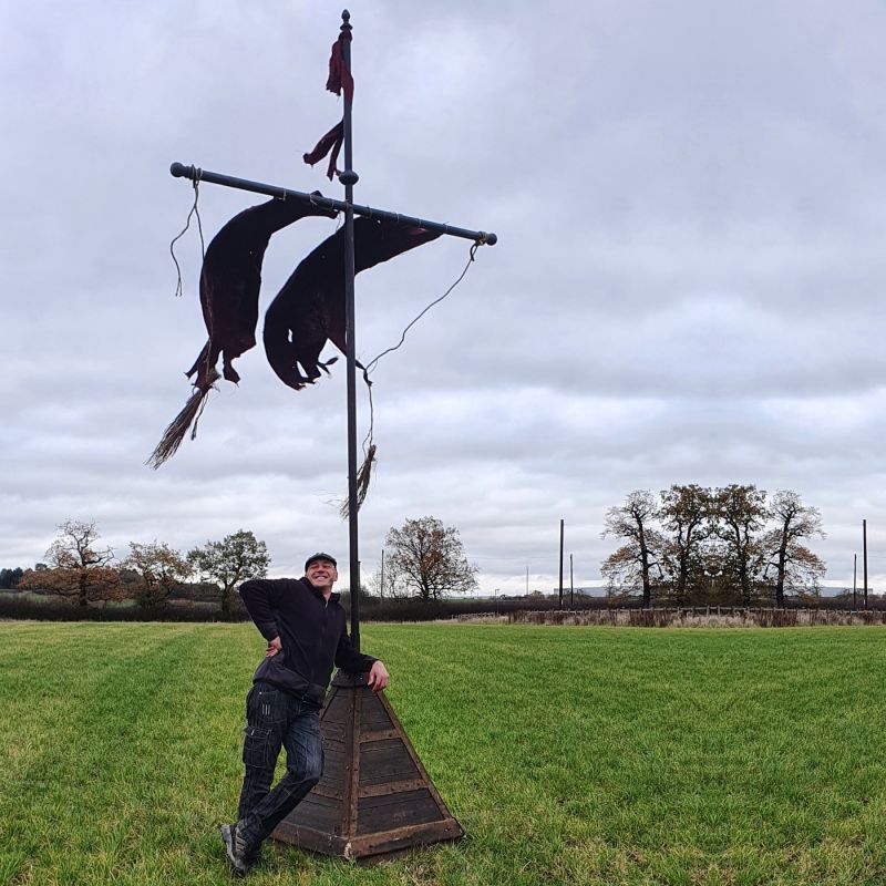Medieval Flag/Banner Stands