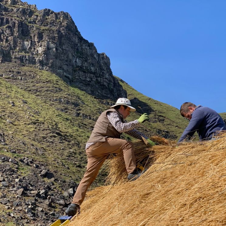 Historical craftmanship, natural materials, & a creative eye