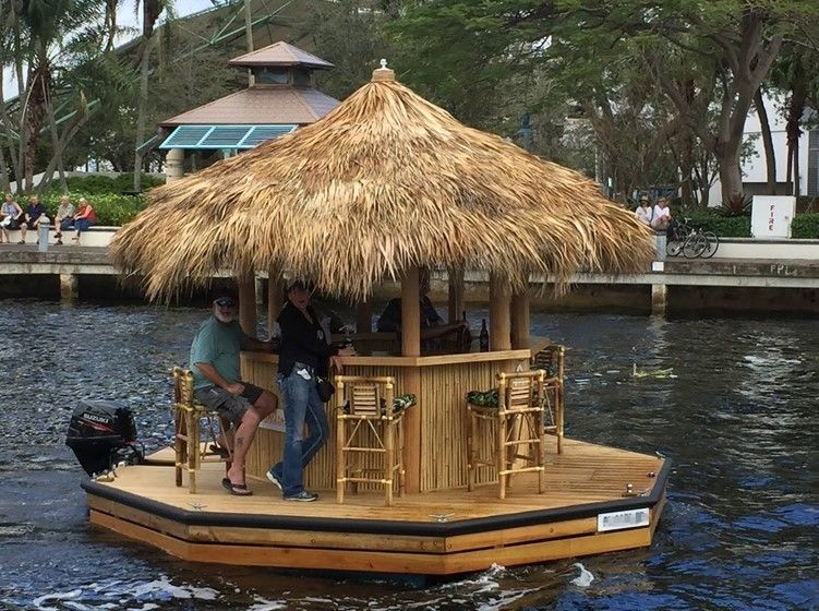 Thatch Roll / Fringe. Grass thatch- Classic Tiki bar