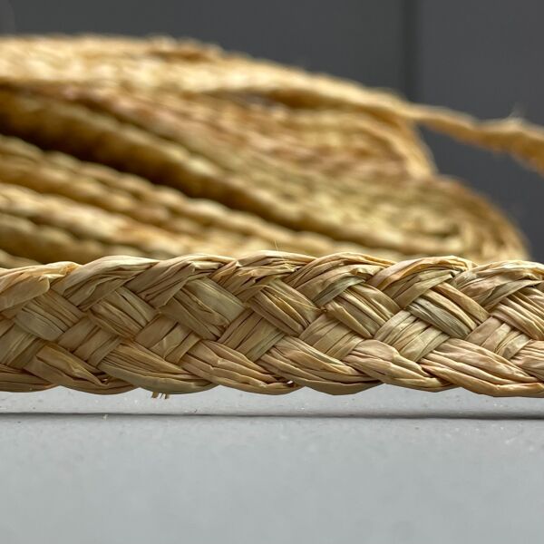 Plaited Straw millinery Cord 5/6 mm wide