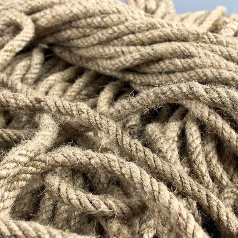 Jute Rope Hank, Approx. 10 m long, 5 mm Diameter