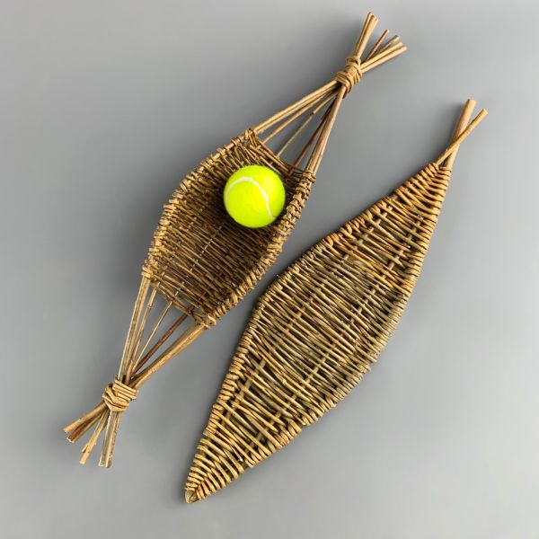 Organic woven willow form