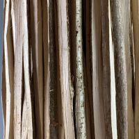 Split Hazel/ Thatching Spar Bundle. Approx. 1 m long