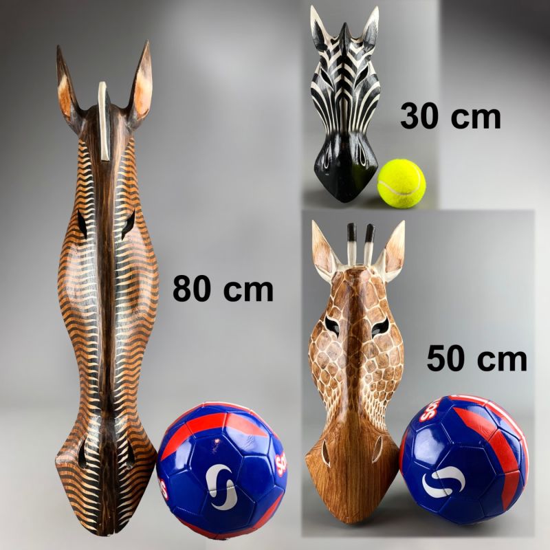 Carved Springbok Mask. Hand Carved & Painted. Fair Trade, Sustainable ...