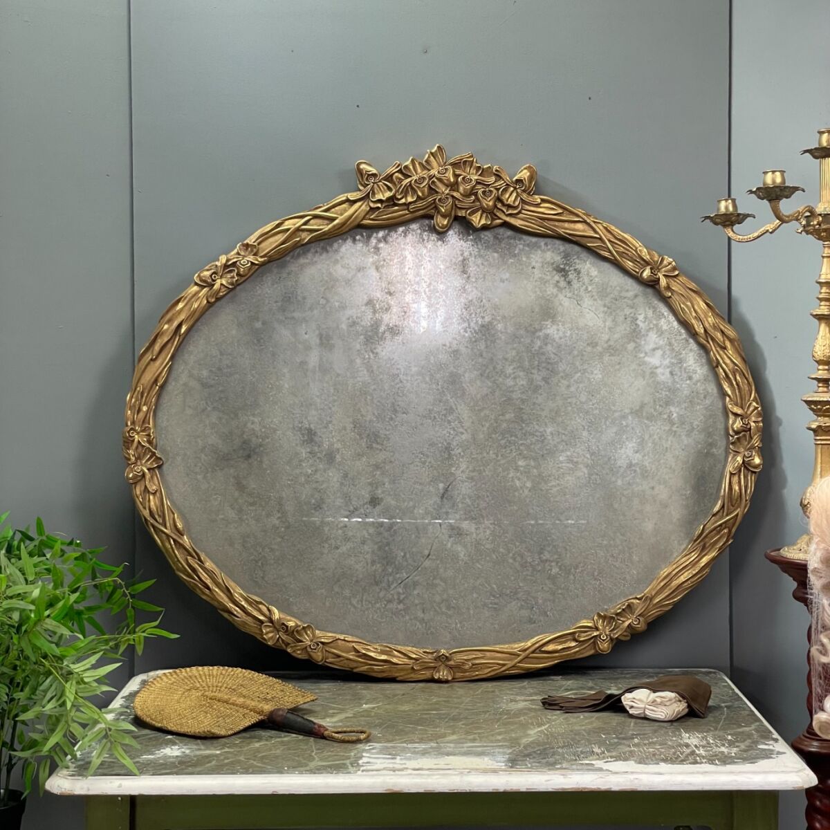 Ornate Gilt Mirror - RENTAL ONLY - Brandon Thatchers