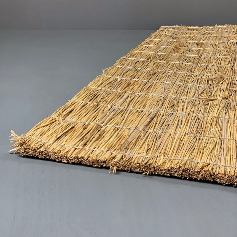 Water Reed Panels, 2 m by 1 m. approx. 1” thick. Easy to fit