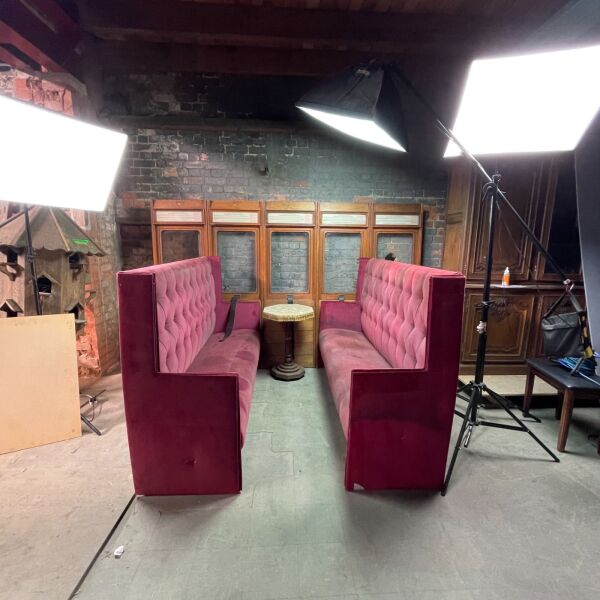 Steam Train Compartment Interior Elements (20 Seats/ 11 Doors available ...