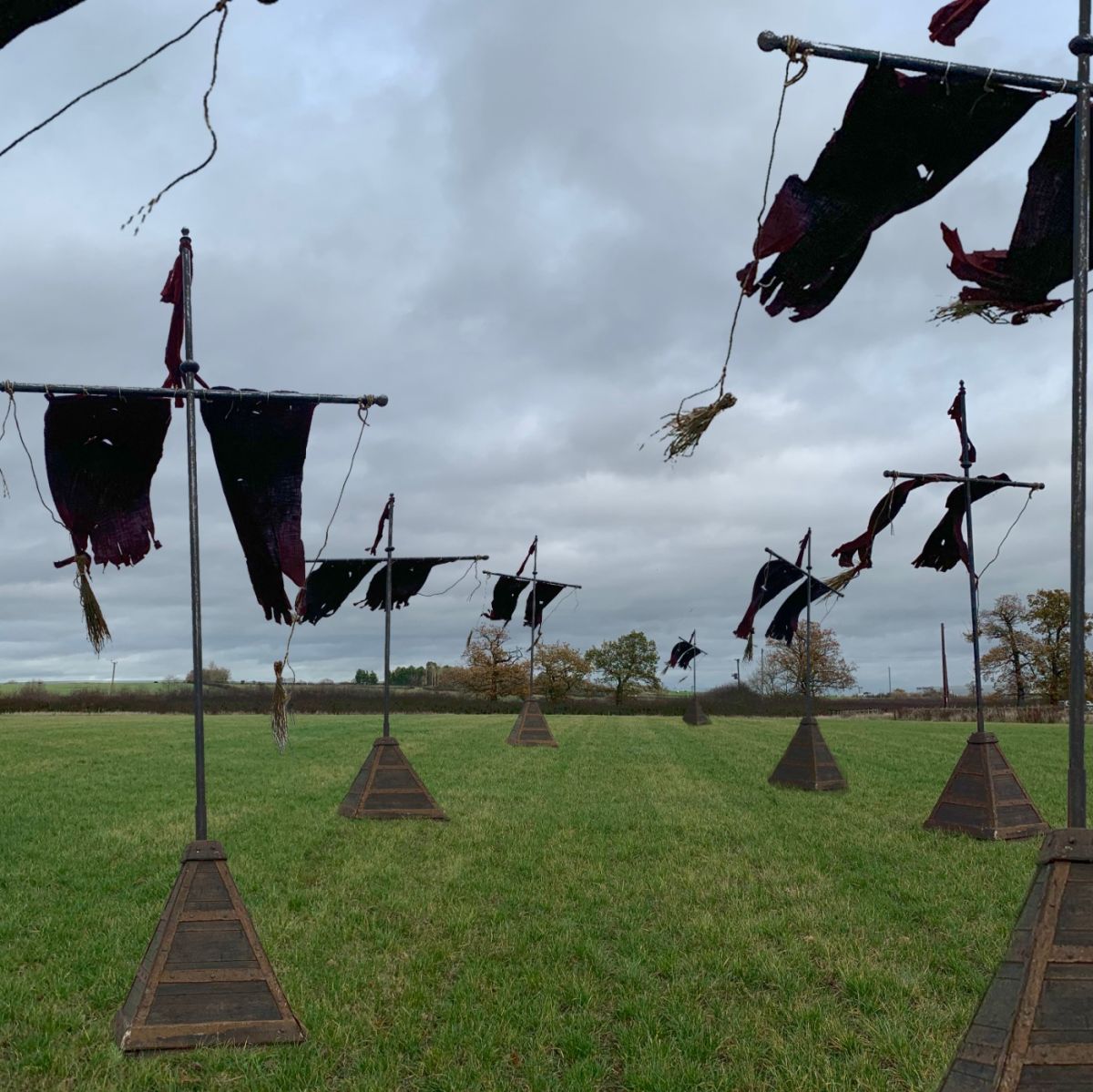 Medieval Flag/Banner Stands