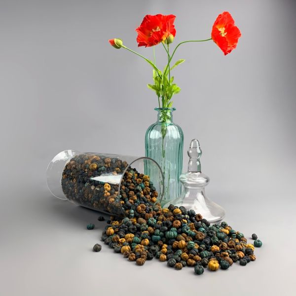 Putka Seed Pods 300-gram bag, approx. 10 to 20 mm