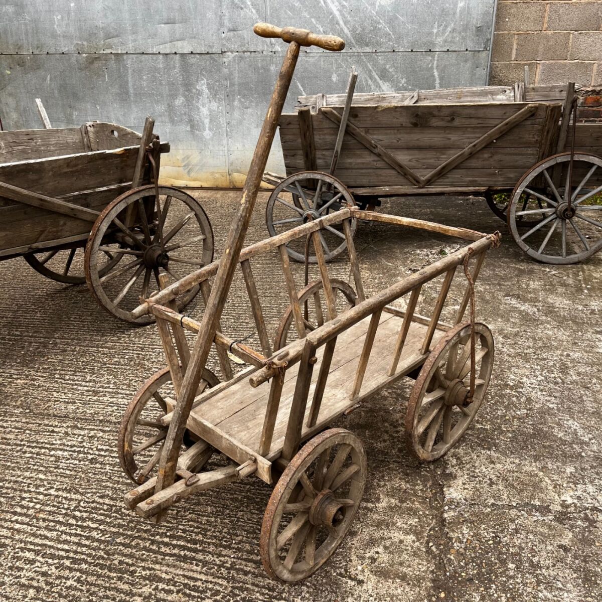 Small Villagers Hand Cart - RENTAL ONLY - Brandon Thatchers