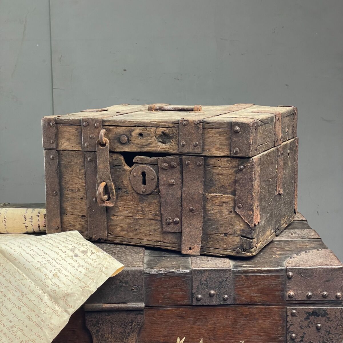 Rusted Old Chest - RENTAL ONLY - Brandon Thatchers