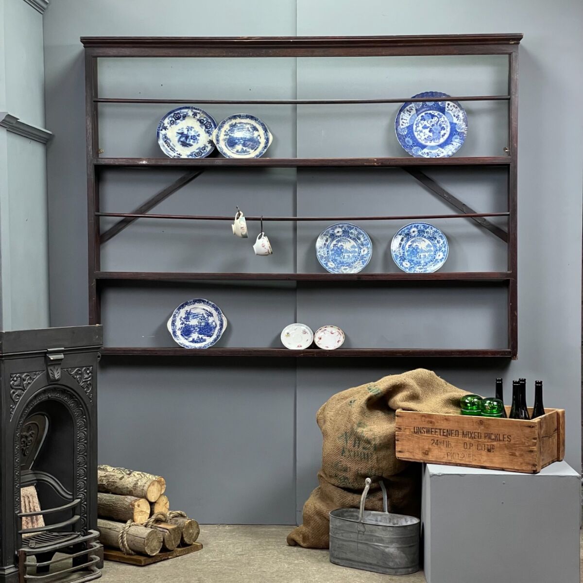Wall Mounted Crockery Rack - RENTAL ONLY - Brandon Thatchers