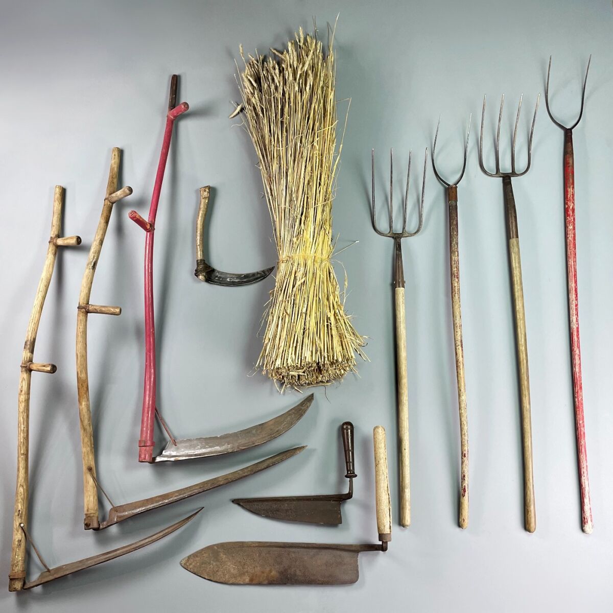 Straw Harvesting Tools- RENTAL ONLY - Brandon Thatchers