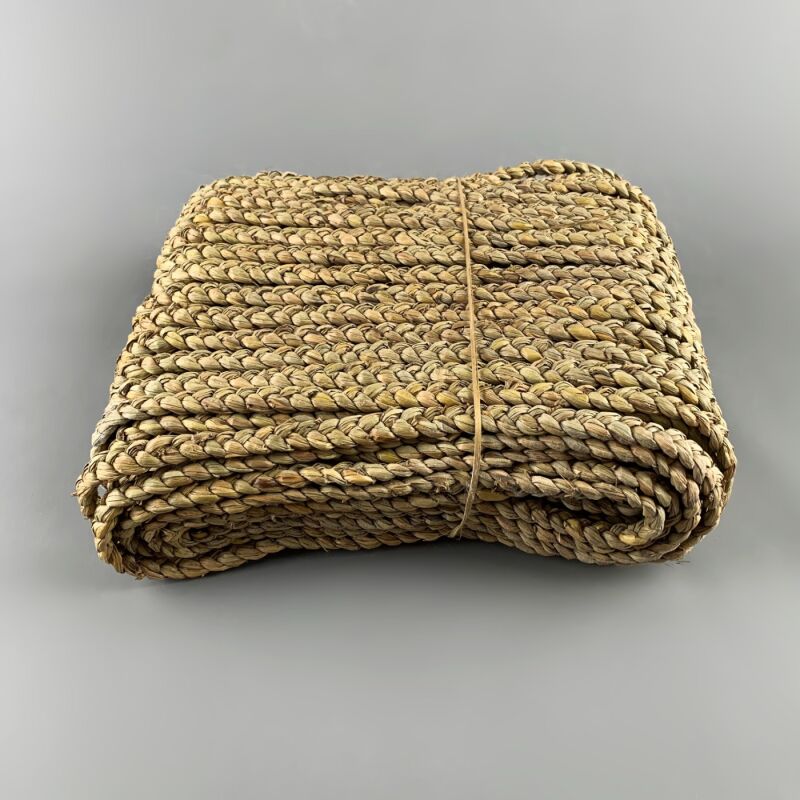 Mendong Rough Plaited Rush Hank Rope, Twine x 65 m (2 kg weight)