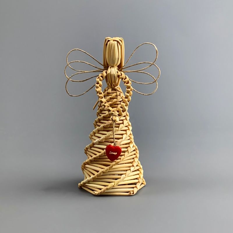 Dorn Doll Angel with Heart, hand woven