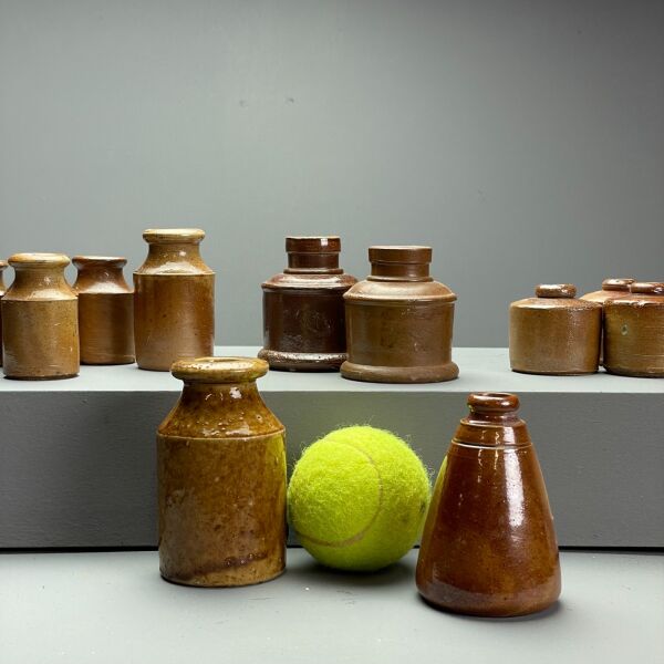 Brown Glaze Bottles - RENTAL ONLY - Brandon Thatchers