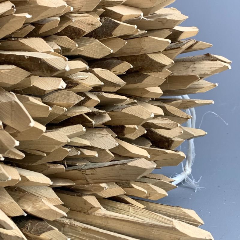 Split Hazel/ Thatching Spar Bundle. Approx. 1 m long