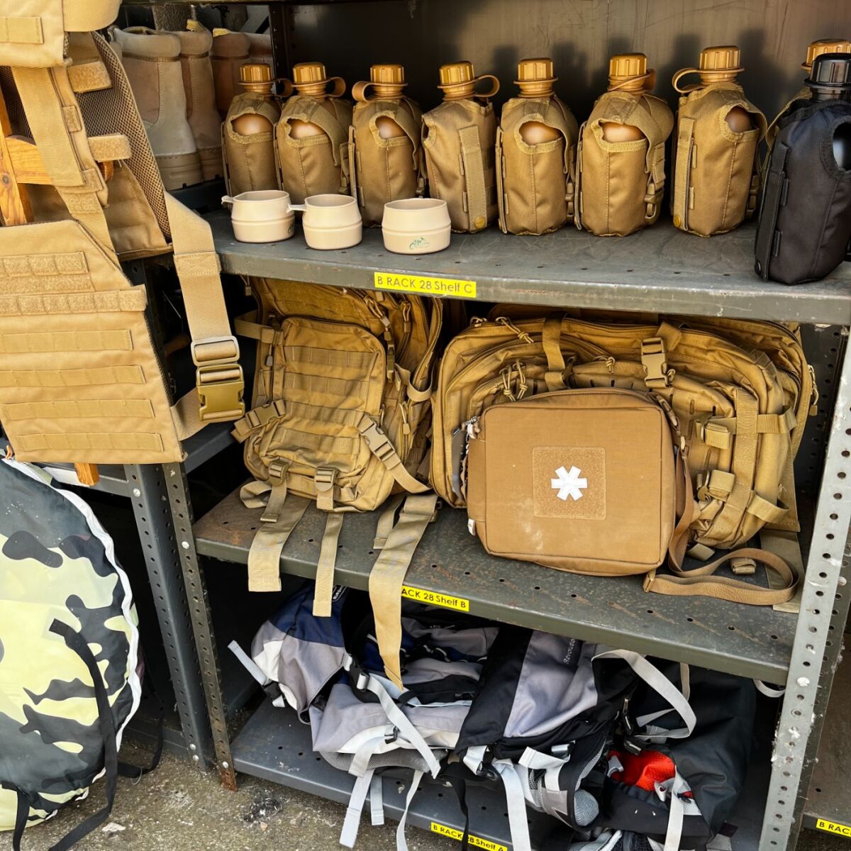 Tec Locker Dressing Contents - RENTAL ONLY - Brandon Thatchers