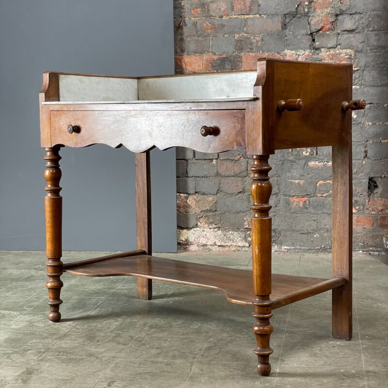 Antique Marble Top Wash Stand - RENTAL ONLY - Brandon Thatchers