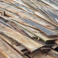 Roughly Sawn Rustic Cladding, with wainy edge/s, approx. 3 m long, 27 ...