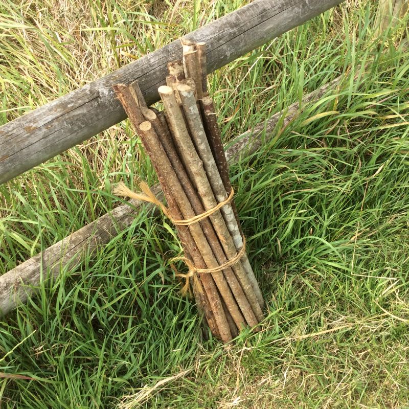 Kindling Fire Wood Bundle, approx. 1/2 to 1 inch diameter twigs, 18 ...