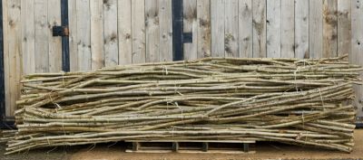 Rustic Hazel bundles, approx. ½”, 1” an 2” diameter