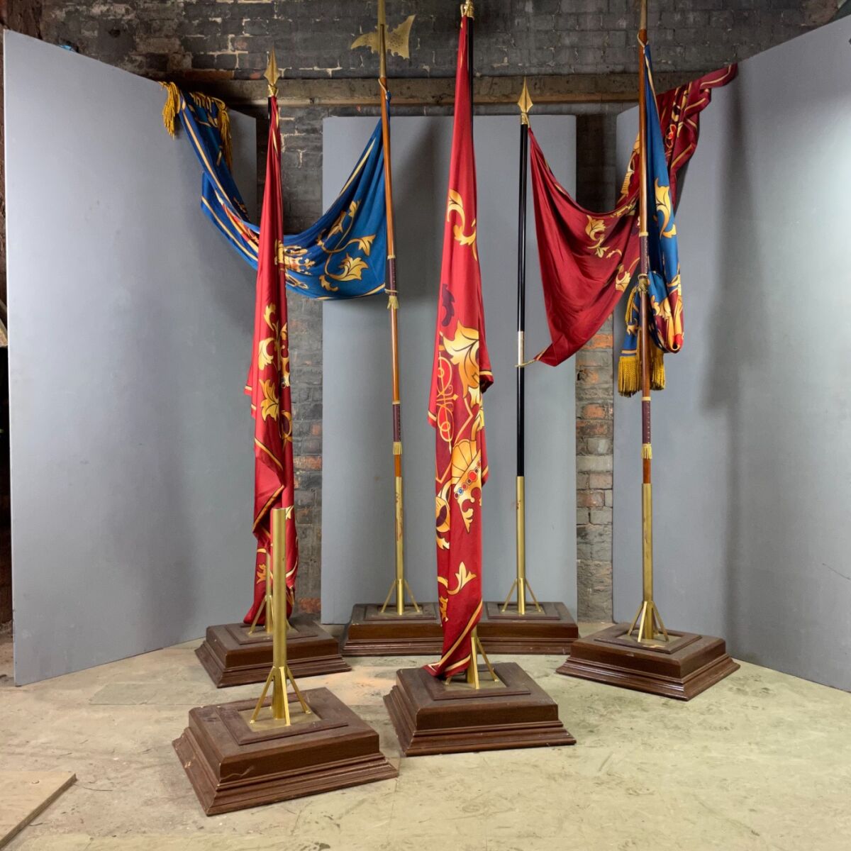 Court Banner Stand (22 available) - RENTAL ONLY - Brandon Thatchers