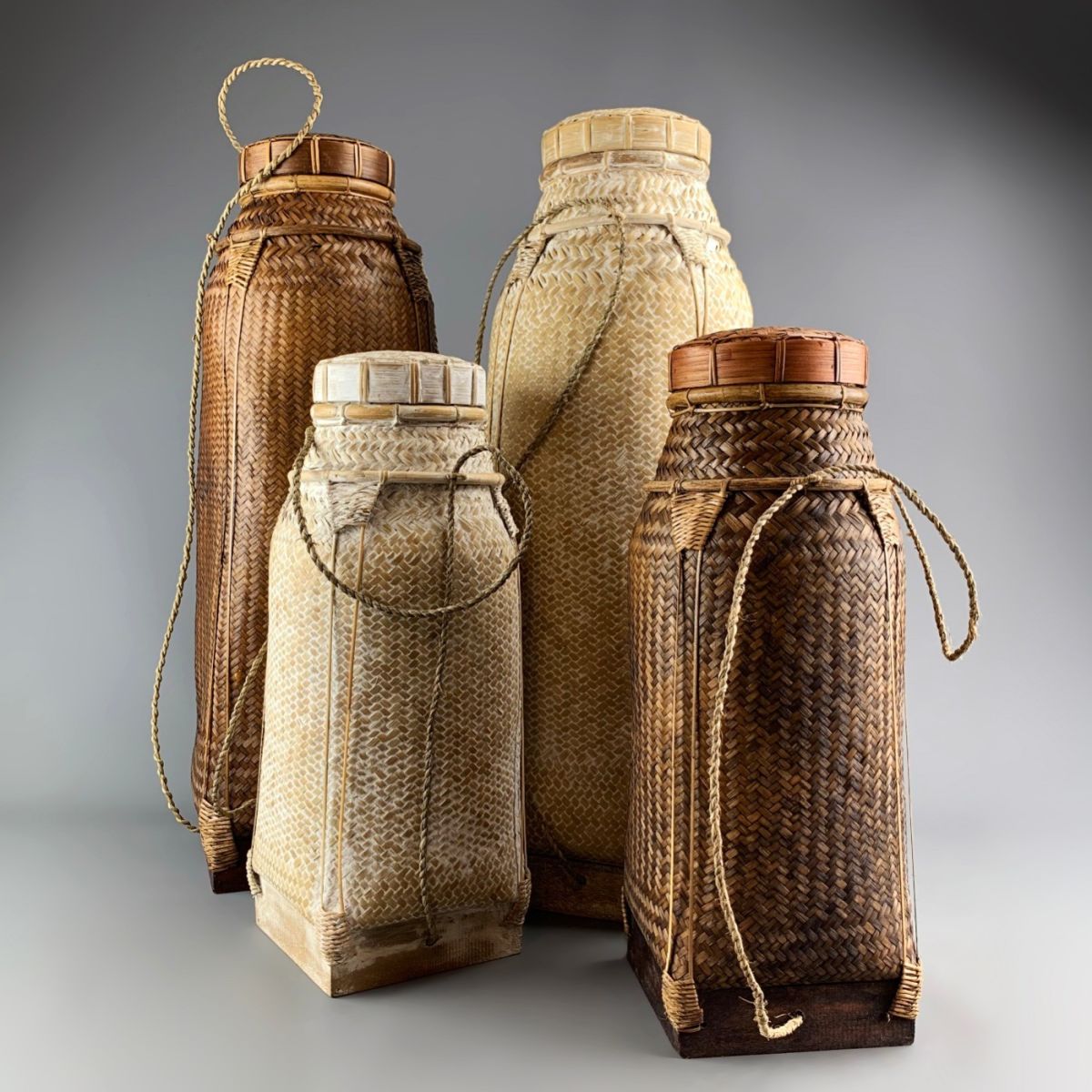 Eastern Saddle Flask Baskets,70 cm or 46 cm tall.11 available. RENTAL ...