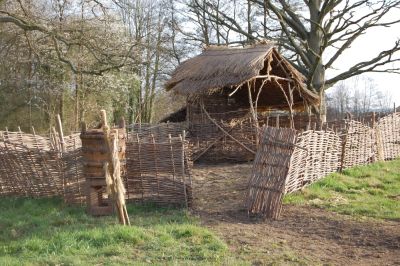 Hazel Hurdle approx. 6’, 1.8 m wide, by 1’ (300 mm) to 6’(1.8 m)