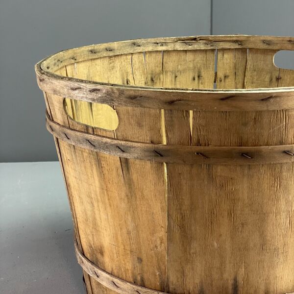 Strip Wood Basket - RENTAL ONLY - Brandon Thatchers