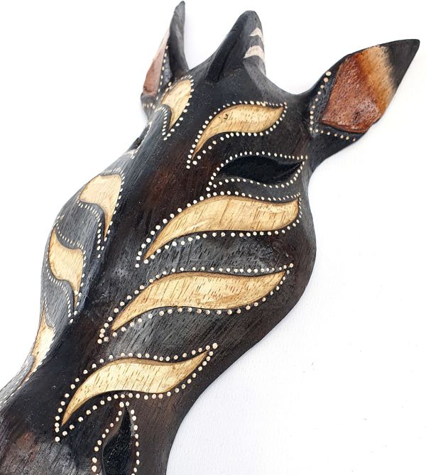 Carved Springbok Mask. Hand Carved & Painted. Fair Trade, Sustainable ...
