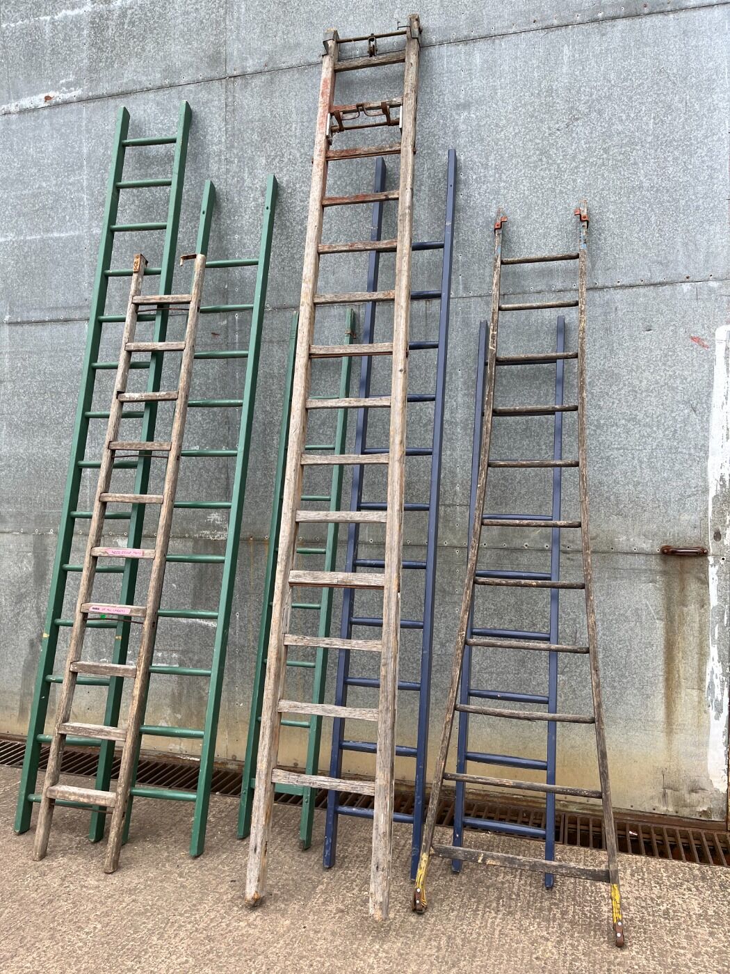 Wooden Ladders - RENTAL ONLY - Brandon Thatchers