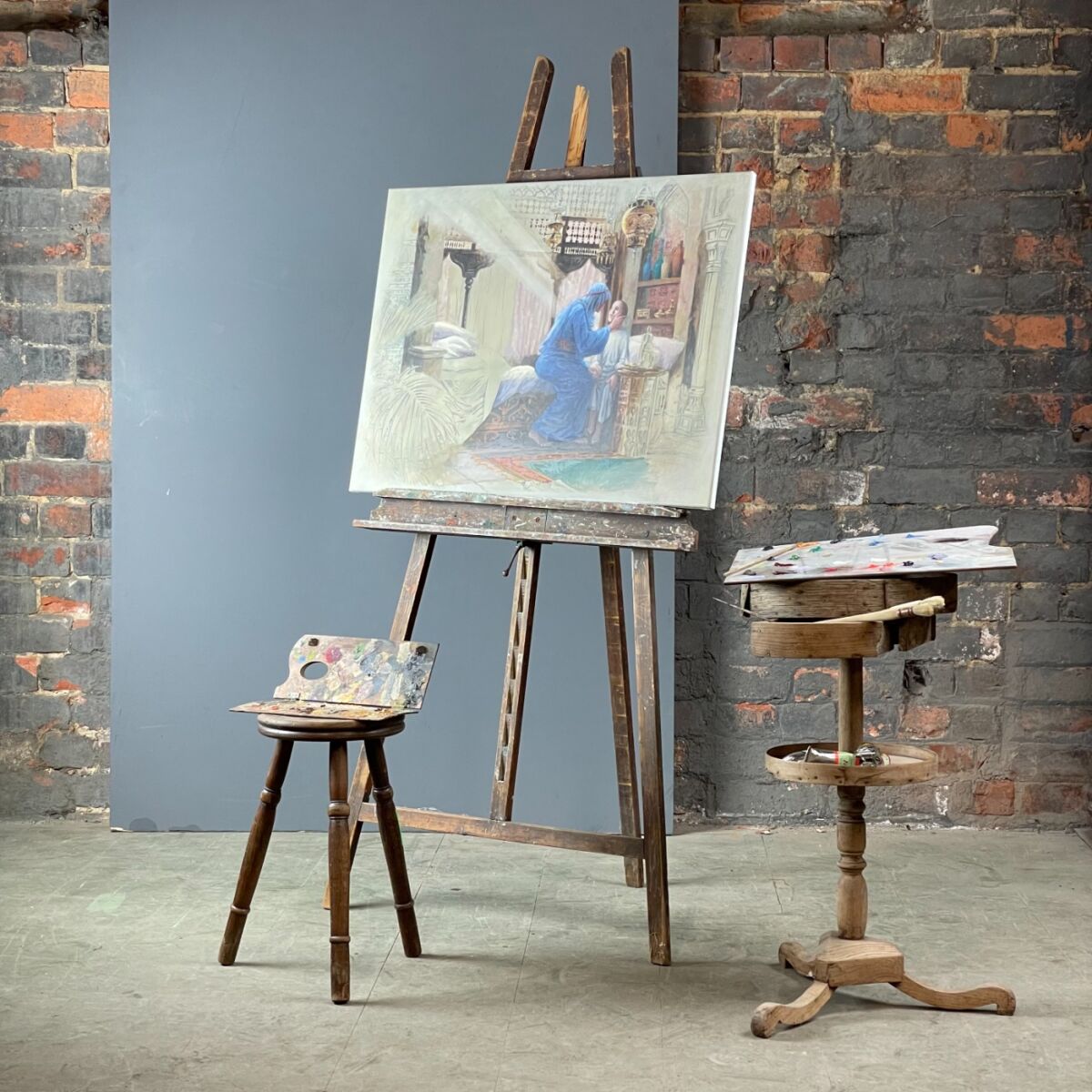 Wooden Molbert/ Easel - RENTAL ONLY - Brandon Thatchers