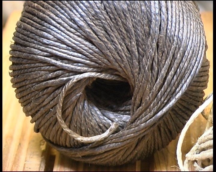 Tarred Flax Twine| approx. 3 mm diameter by 145 m long